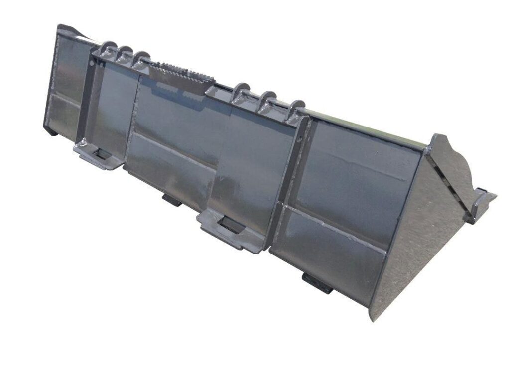 Skid Steer Asphalt Bucket - Melecio Attachments