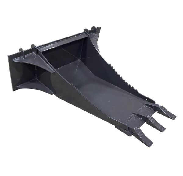 Skid Steer Stump Bucket - Melecio Attachments