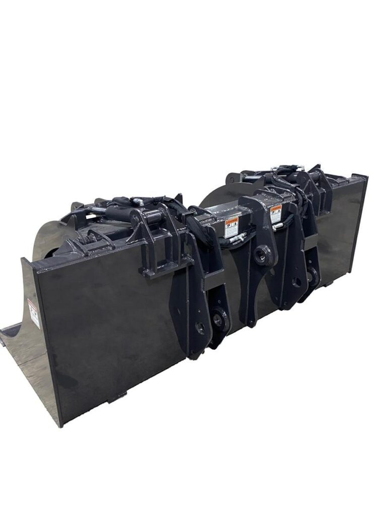 Wheel Loader Grapple Bucket - Melecio Attachments