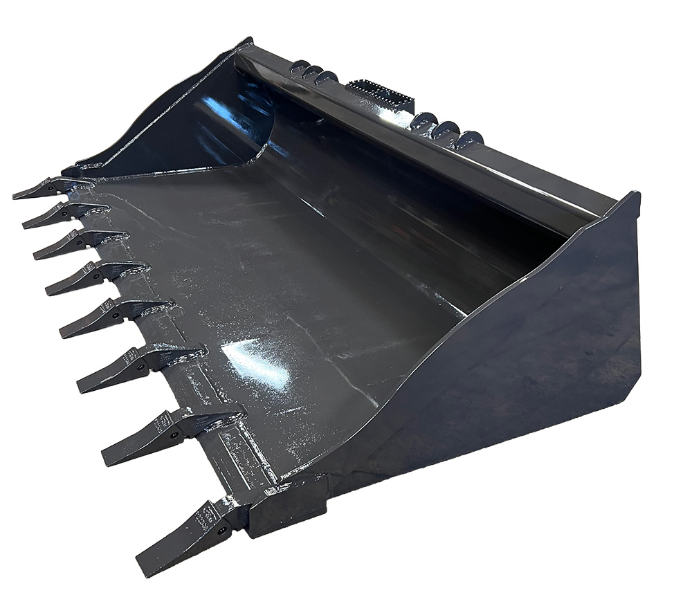 Skid Steer Asphalt Bucket - Melecio Attachments