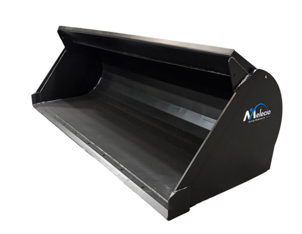 Heavy Duty Round Bucket - Melecio Attachments