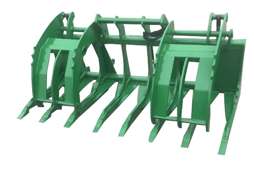 Long Toe Root Rake Grapple - Melecio Attachments