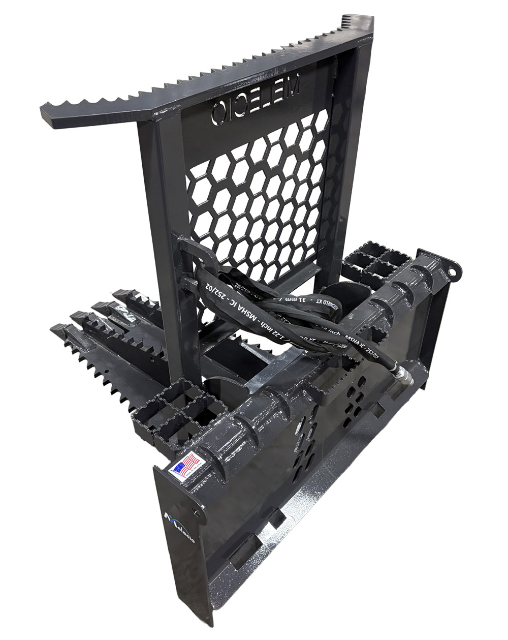 Skid Steer Extreme Duty Tree Puller - Melecio Attachments