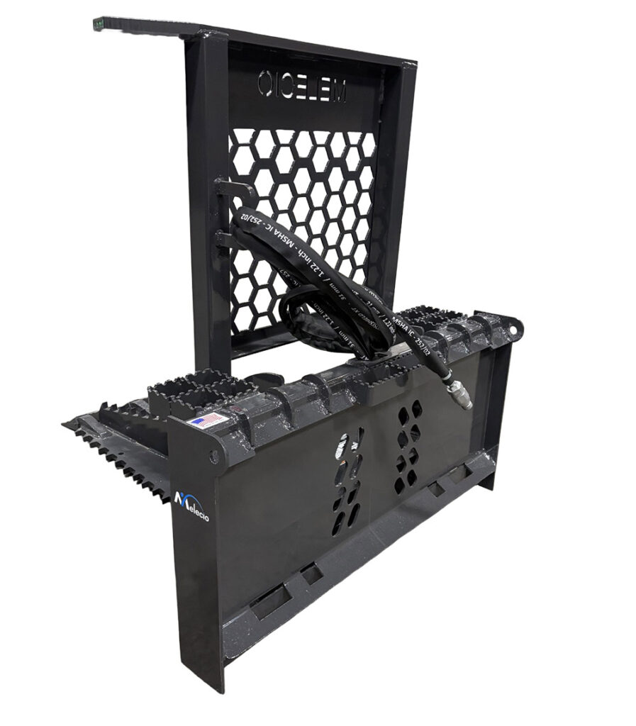 Skid Steer Extreme Duty Tree Puller - Melecio Attachments