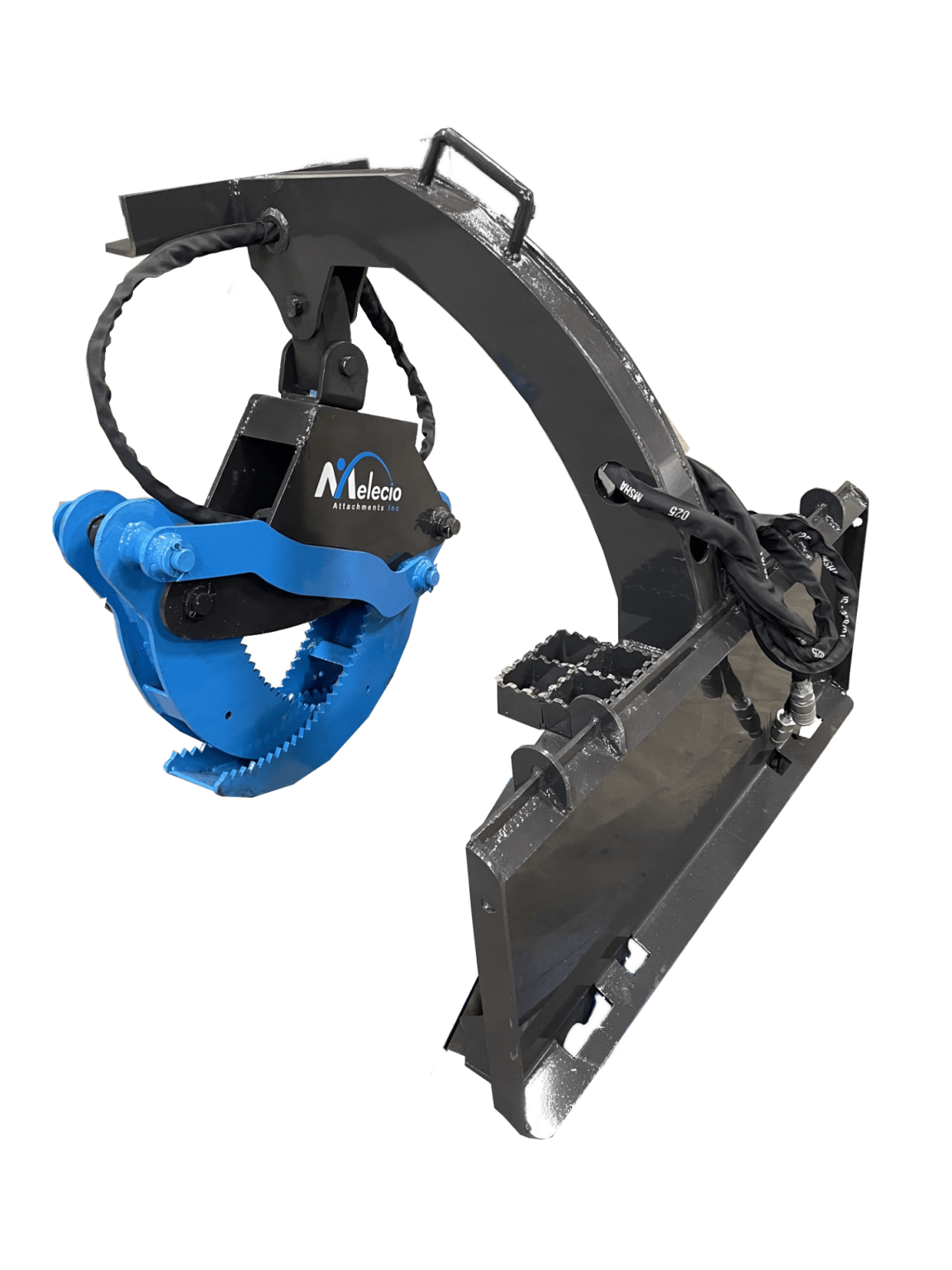 Skid Steer Log Grapple - Melecio Attachments