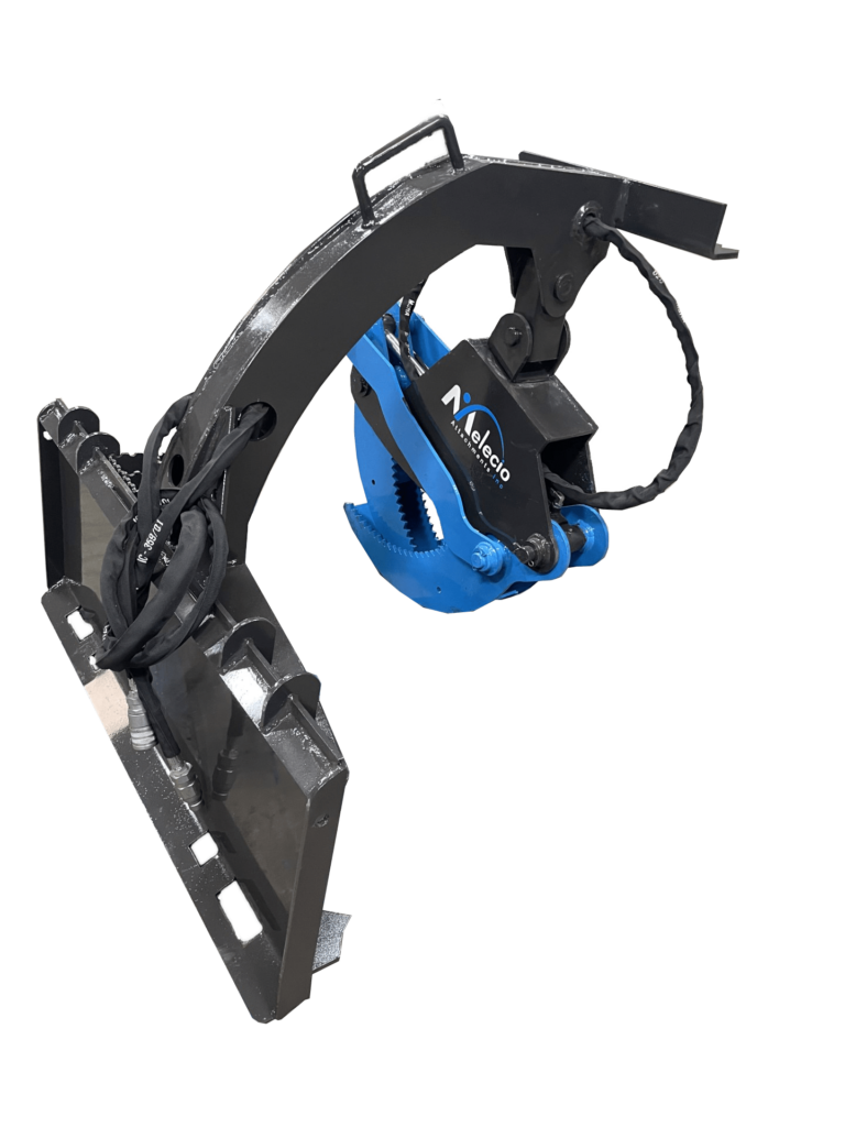 Skid Steer Log Grapple - Melecio Attachments