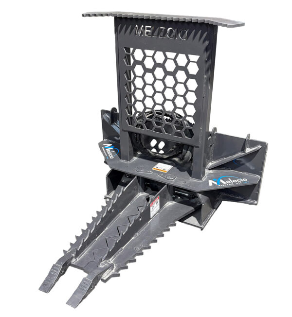 Skid Steer Heavy Duty Tree Puller - Melecio Attachments